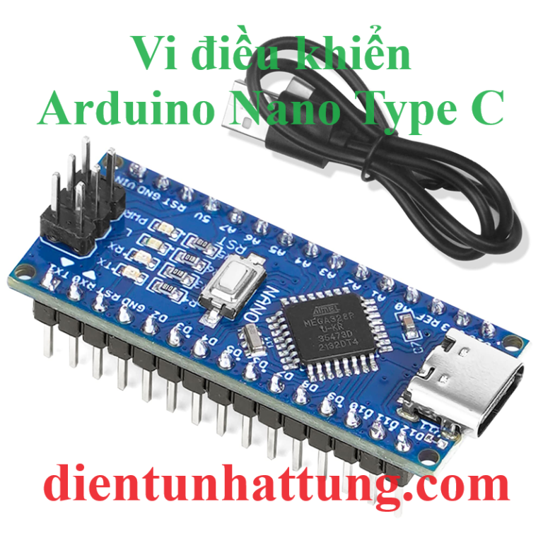Arduino Nano Type C Vi ĐiỀu KhiỂn HỌ Arduino